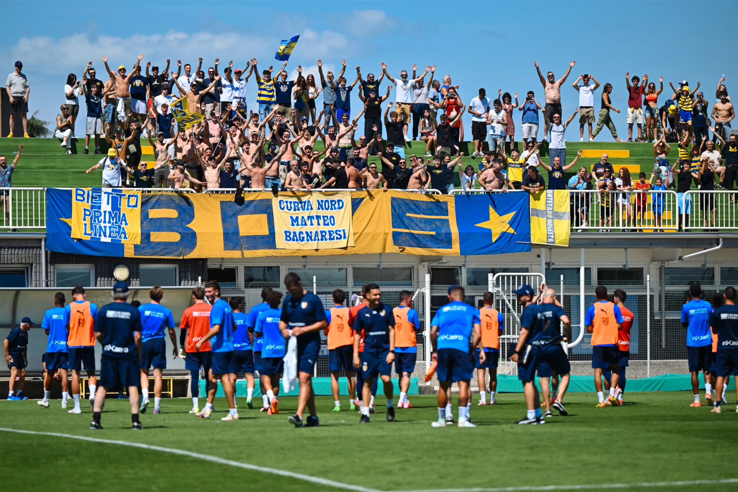 PRE-SEASON 2024/25: EMBRACING THE GIALLOBLU FANS | Parma Calcio 1913